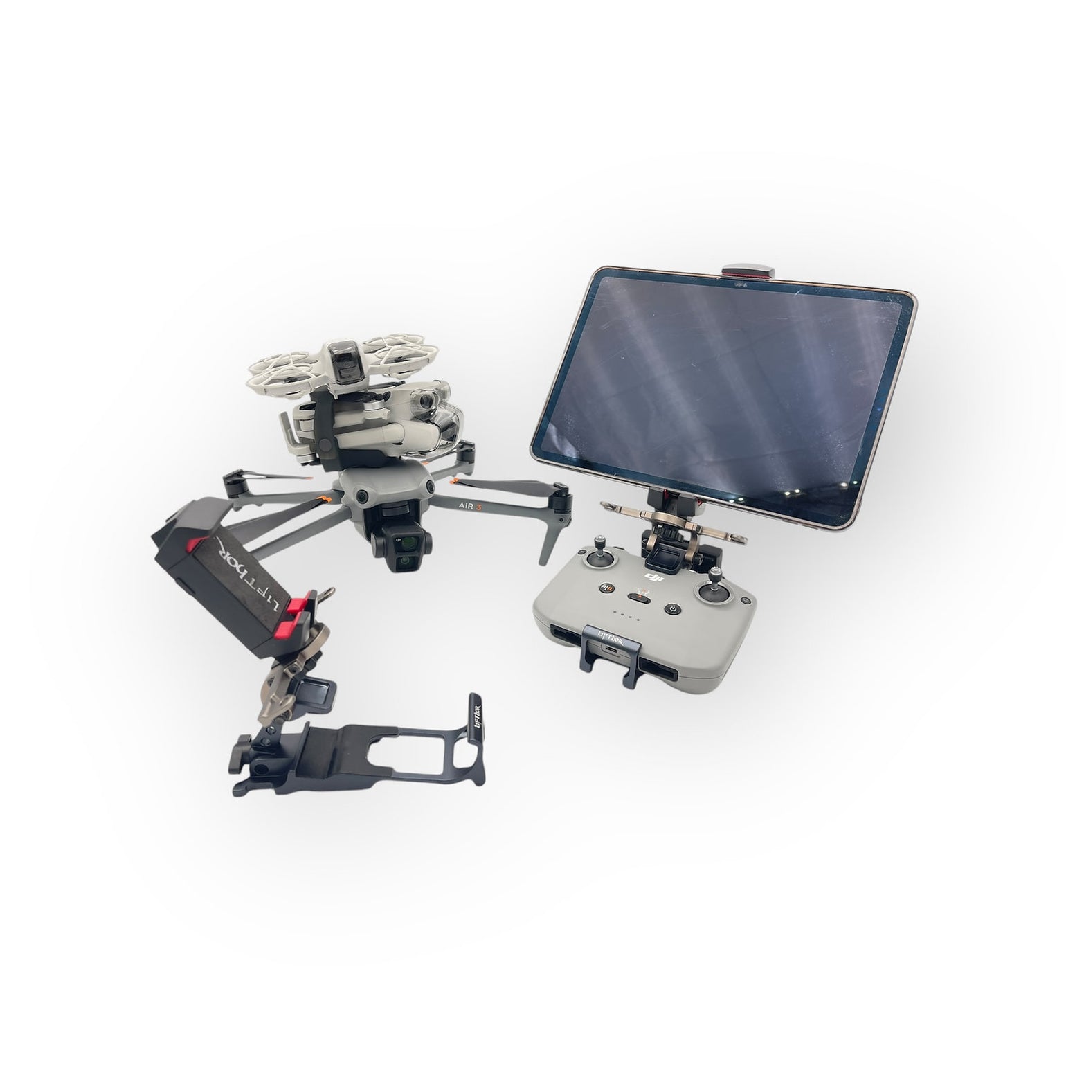 LifThor Brage Tablet & Tripod Mount for DJI RC-N Series — Cloud City Drones