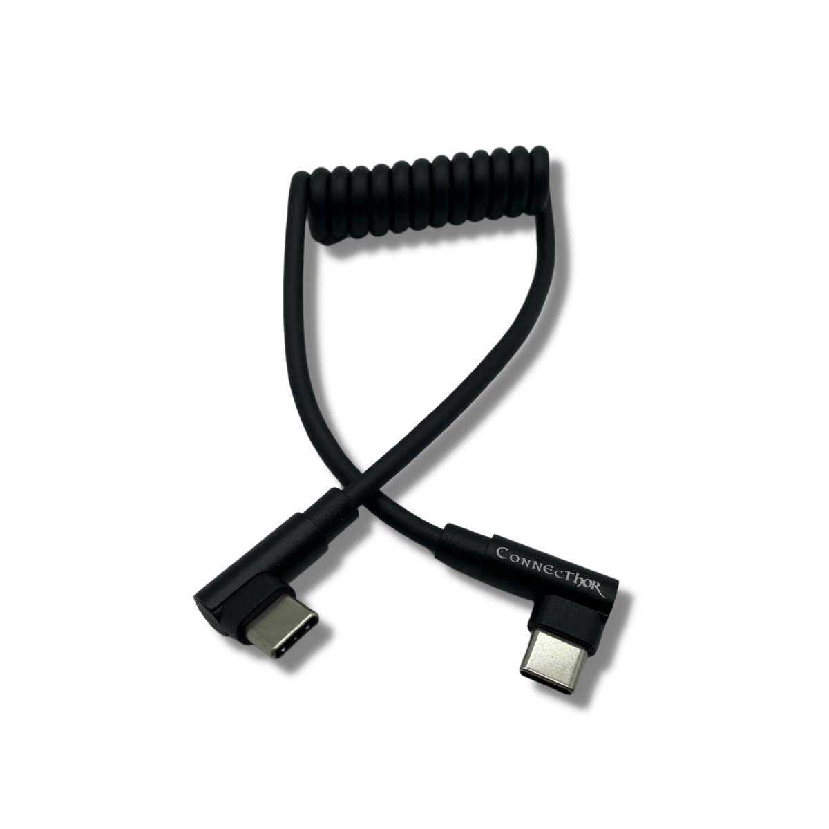 ConnecThor USB Type C - Type C Coiled Cable — Cloud City Drones